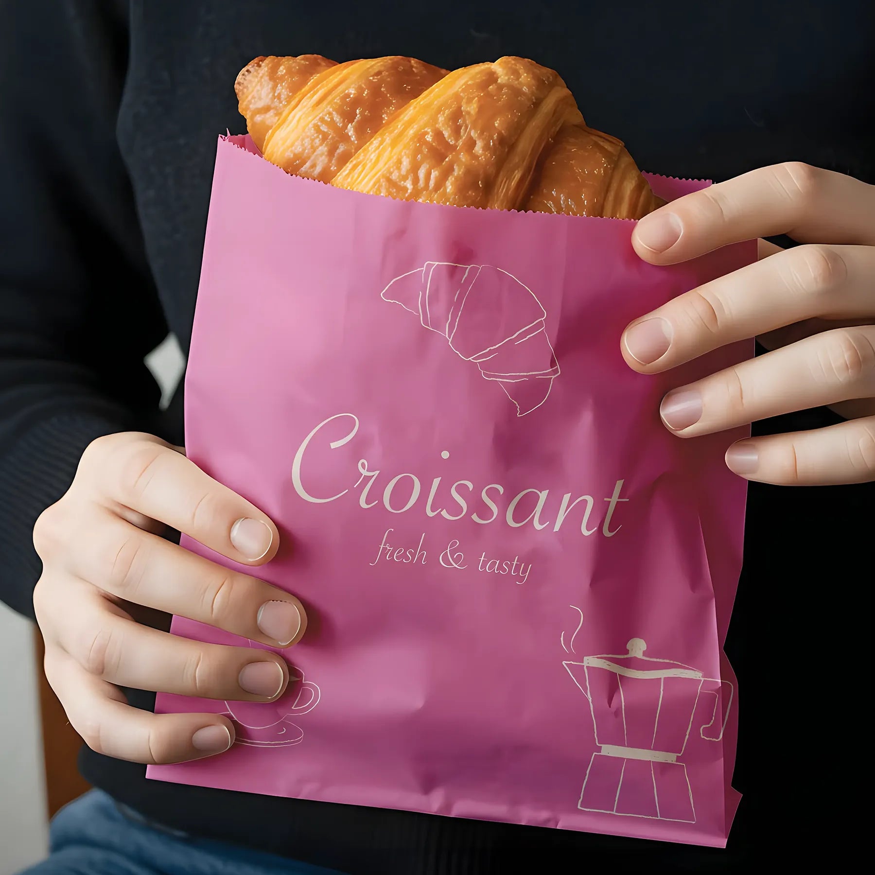 Custom Bakery Bags Wholesale for Bread & Pastry Packaging | Eco ...