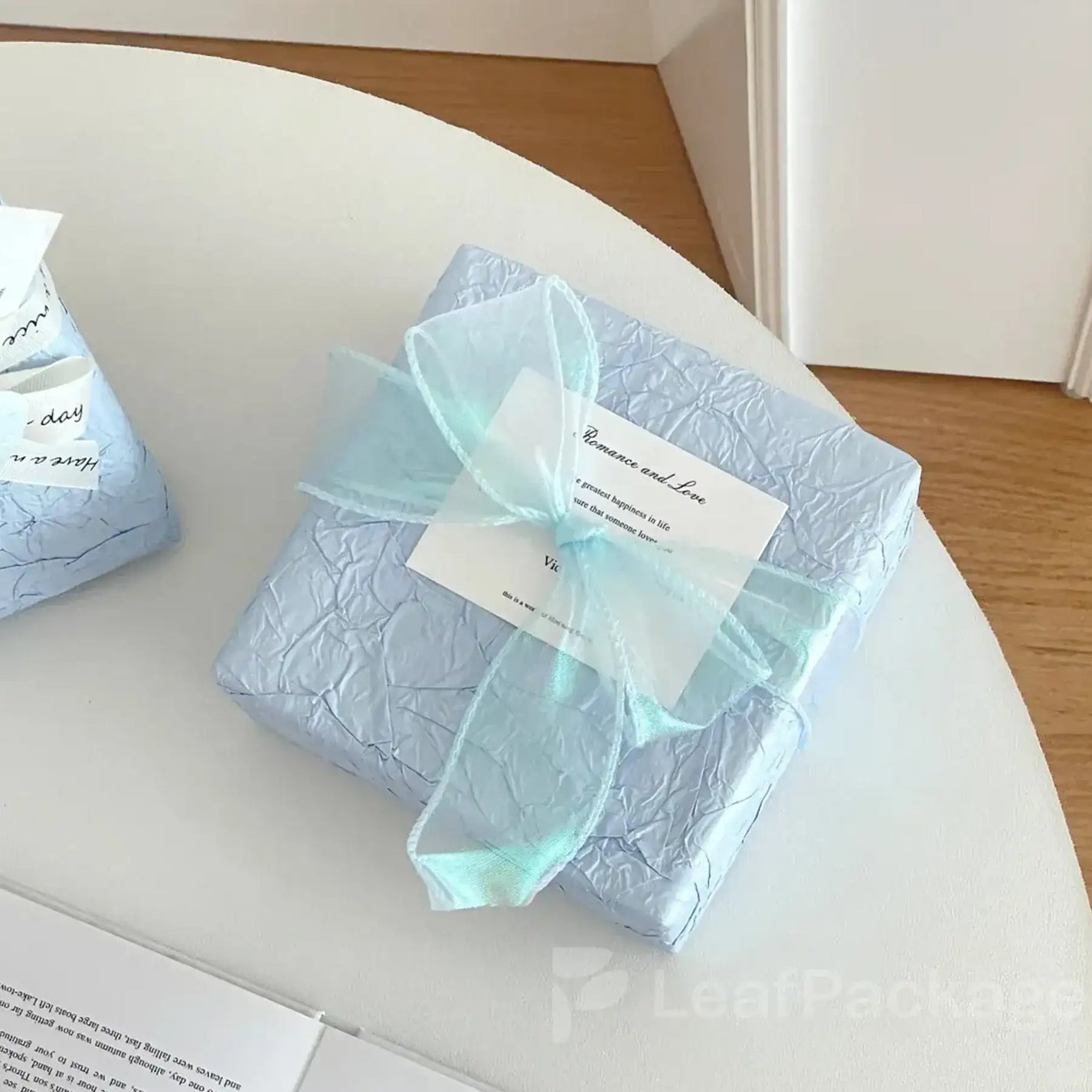 Custom Marble Texture Wrapping Paper | Luxury Gift Packaging – LeafPackage