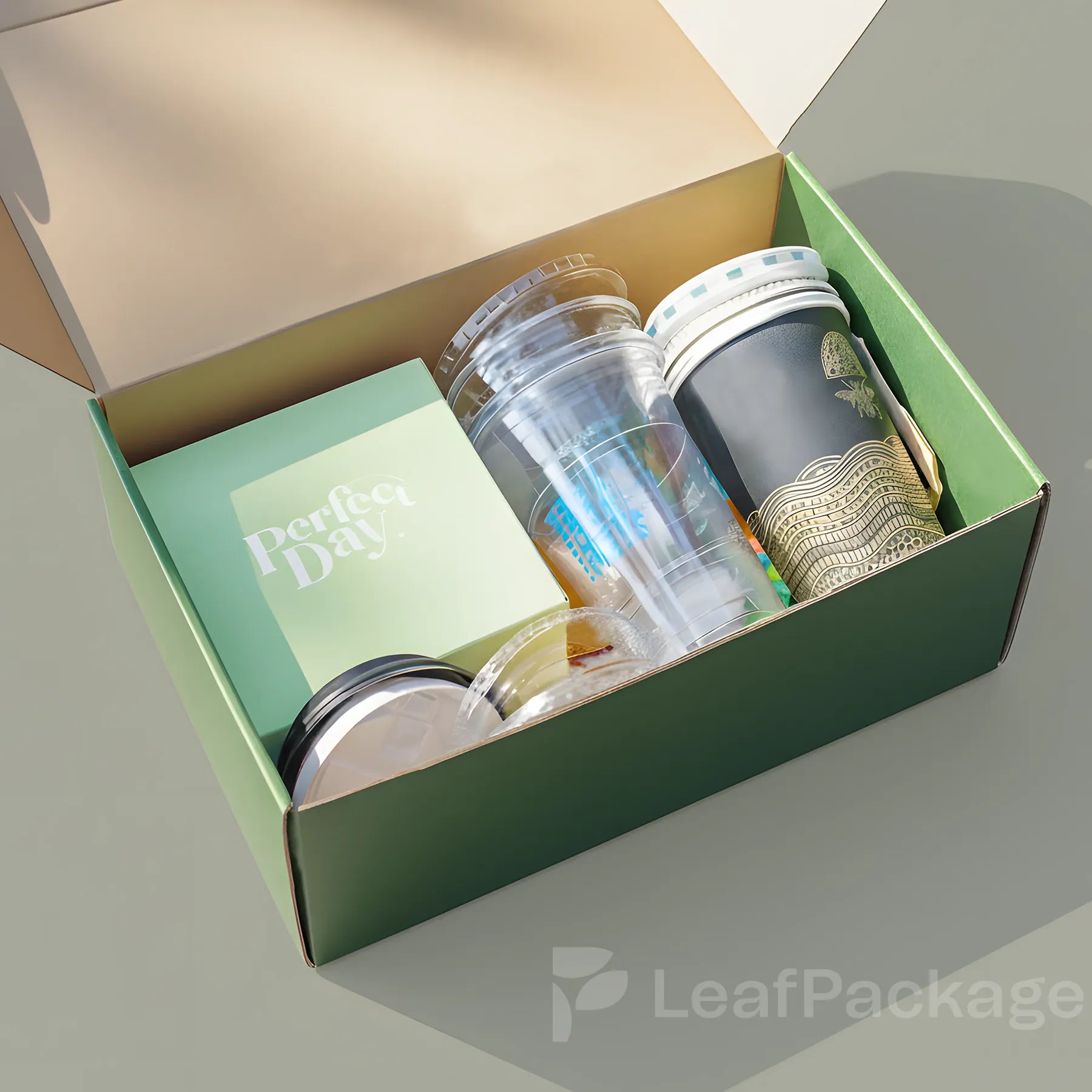 Custom Café & Bakery Sample Pack | LeafPackage Eco Packaging